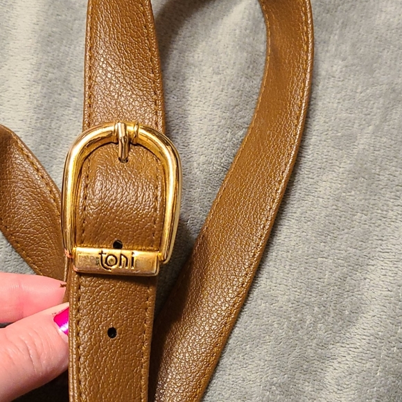 Toni | Bags | Toni Leather Crossbody Purse | Poshmark